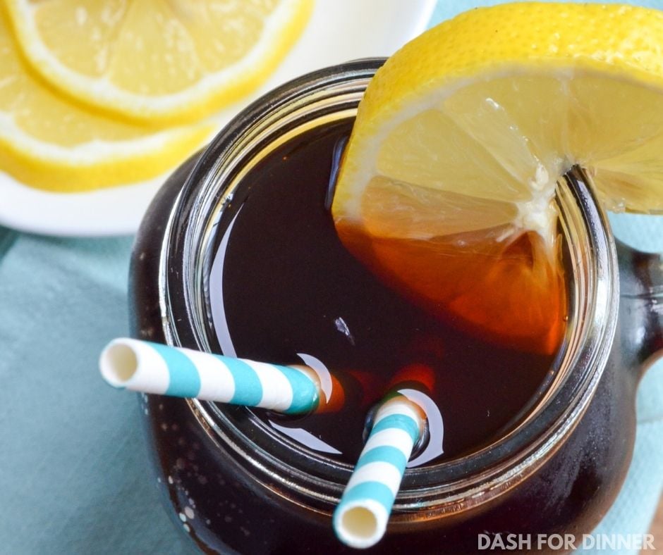 Instant Pot Iced Tea {No Burst Method} - Dash for Dinner