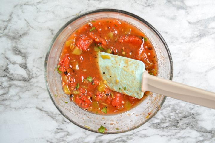 Rotel Substitute {Homemade Green Chilies and Tomatoes}