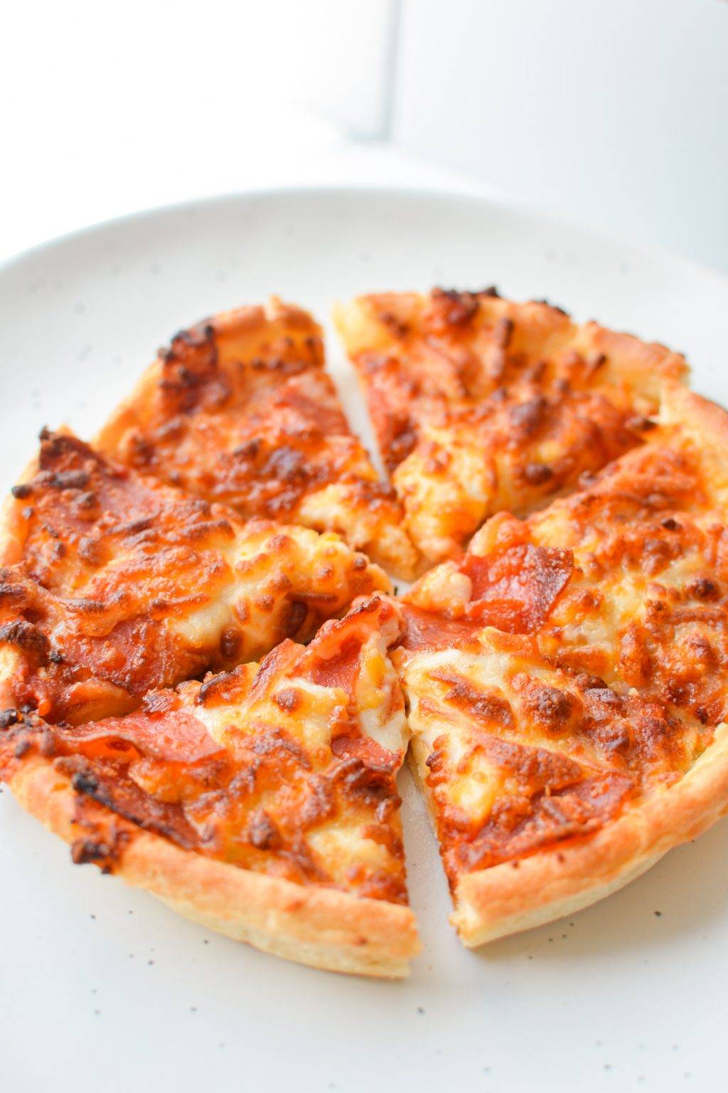 Air Fryer Frozen Mini Pizza - Dash for Dinner