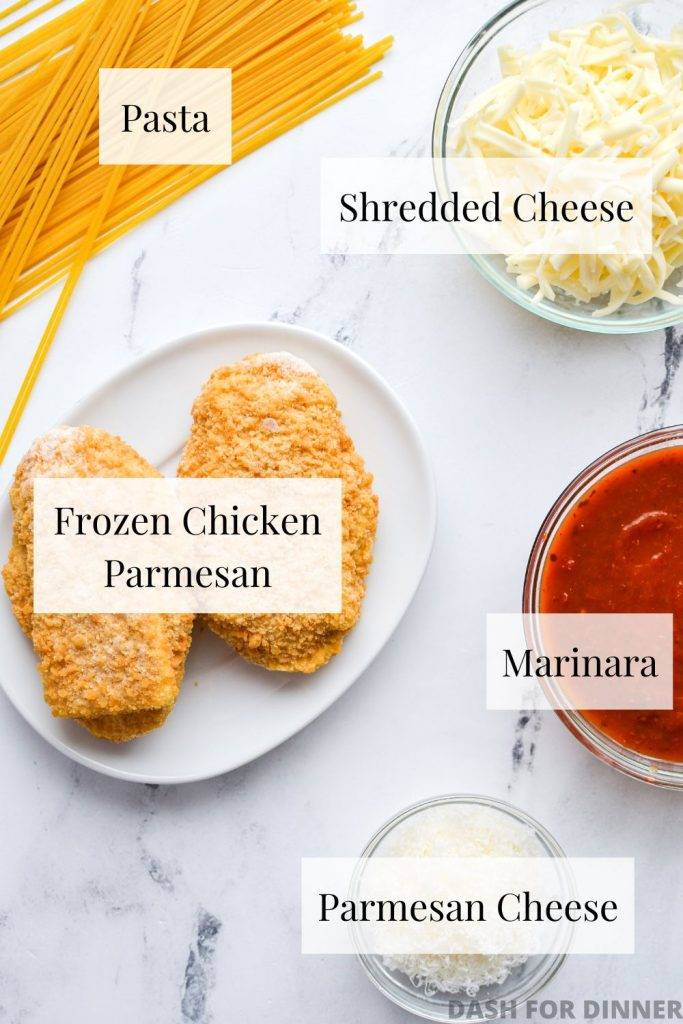 Air Fryer Frozen Chicken Parmesan - Dash for Dinner