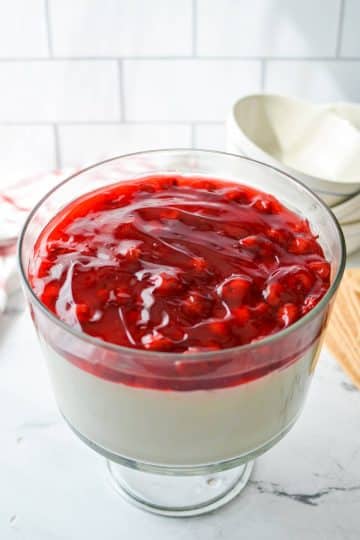 Lazy Cheesecake Salad - Dash for Dinner