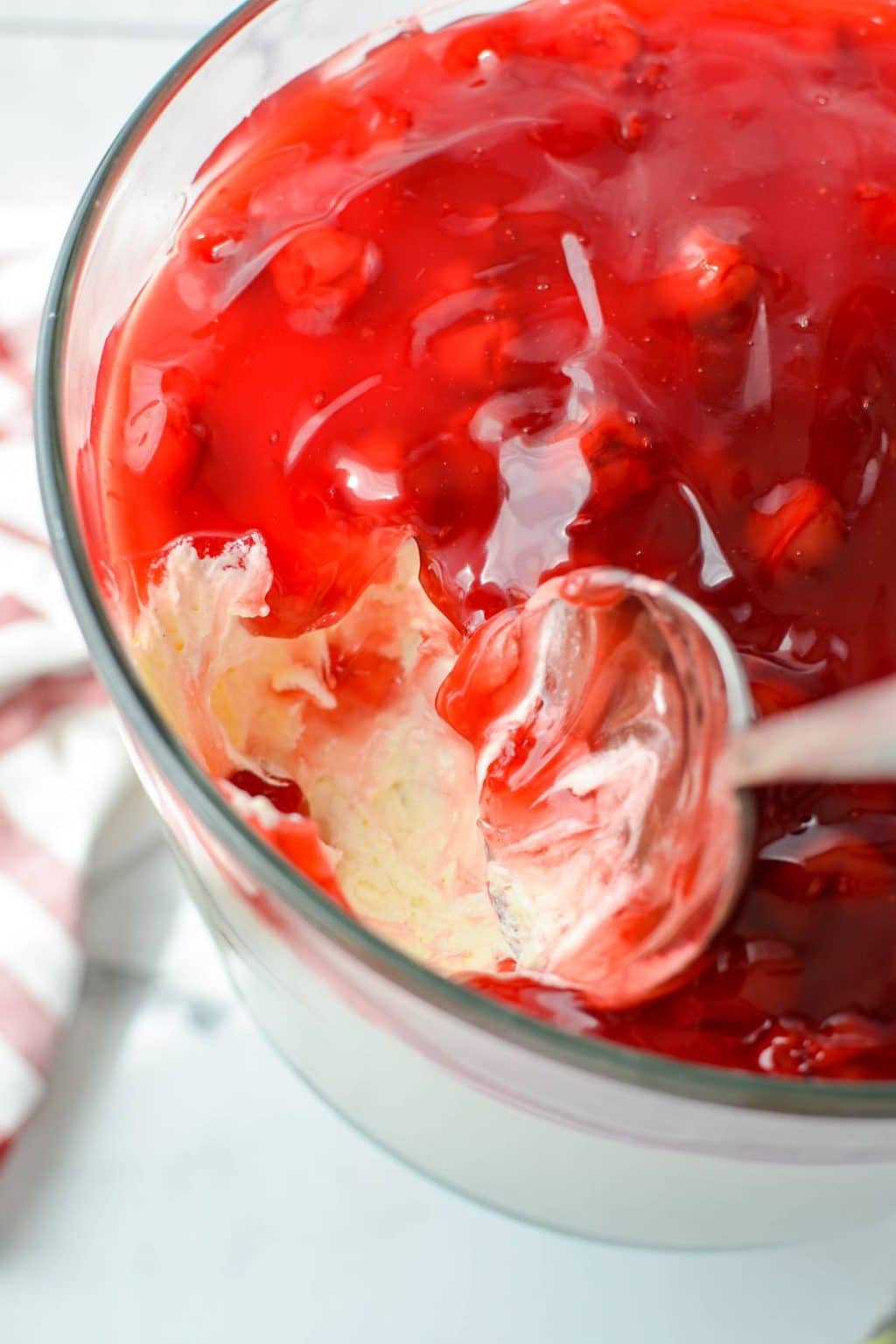 Lazy Cheesecake Salad - Dash for Dinner