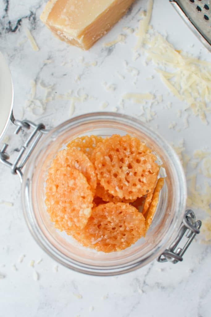 1-Ingredient Parmesan Crisps Recipe (Parmesan Chips)
