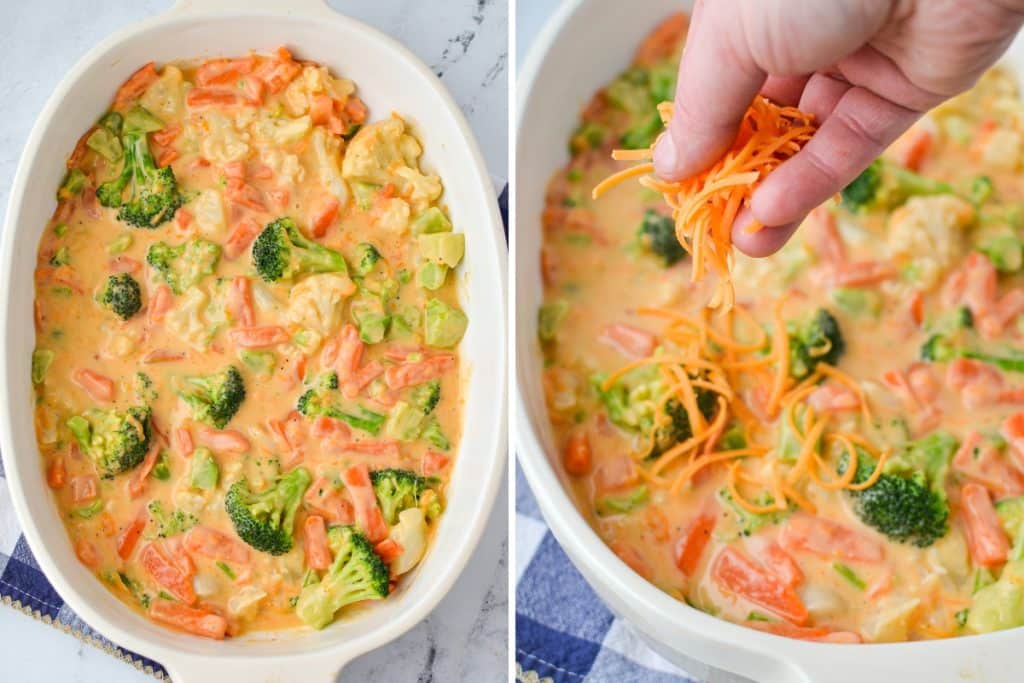 Easy Cheesy Vegetable Casserole - Dash for Dinner