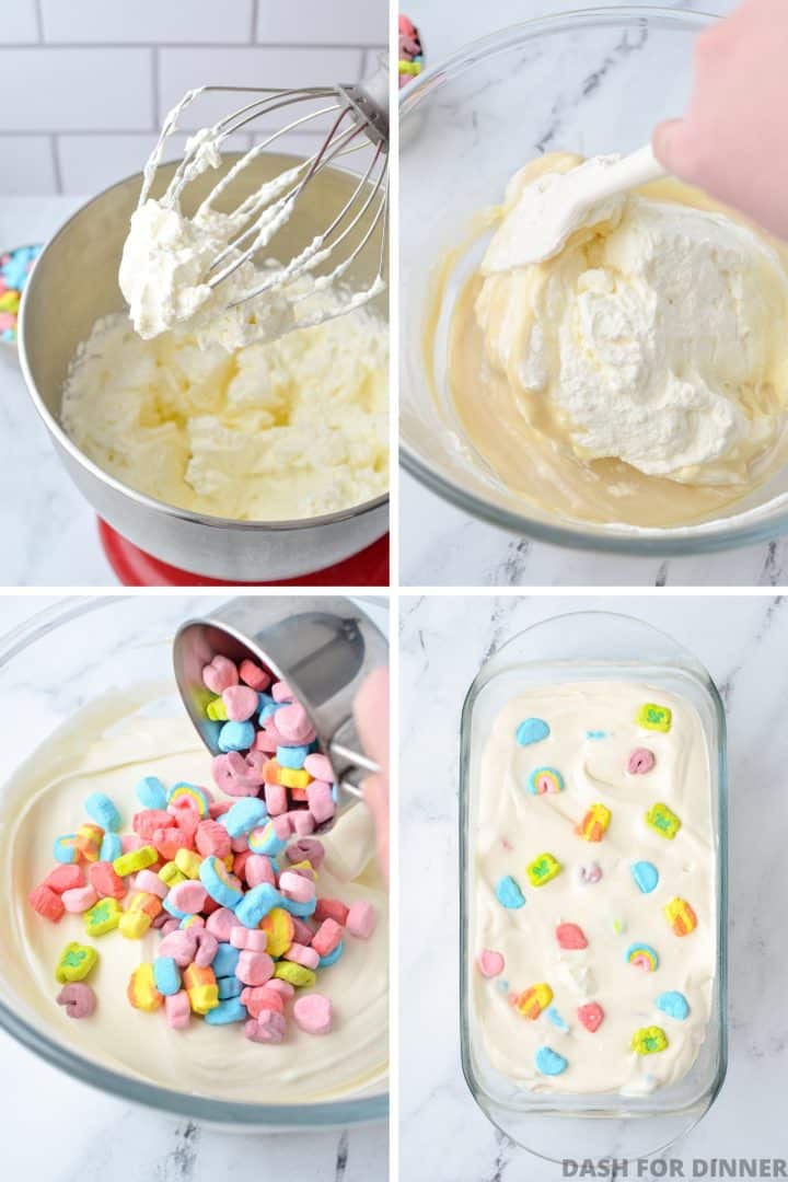 Lucky Charms Ice Cream (No Churn Recipe) - Dash for Dinner