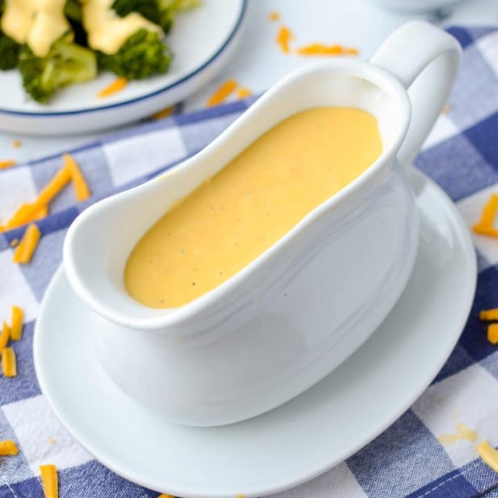 Mom's Homemade Cheese Sauce Recipe - Dash for Dinner