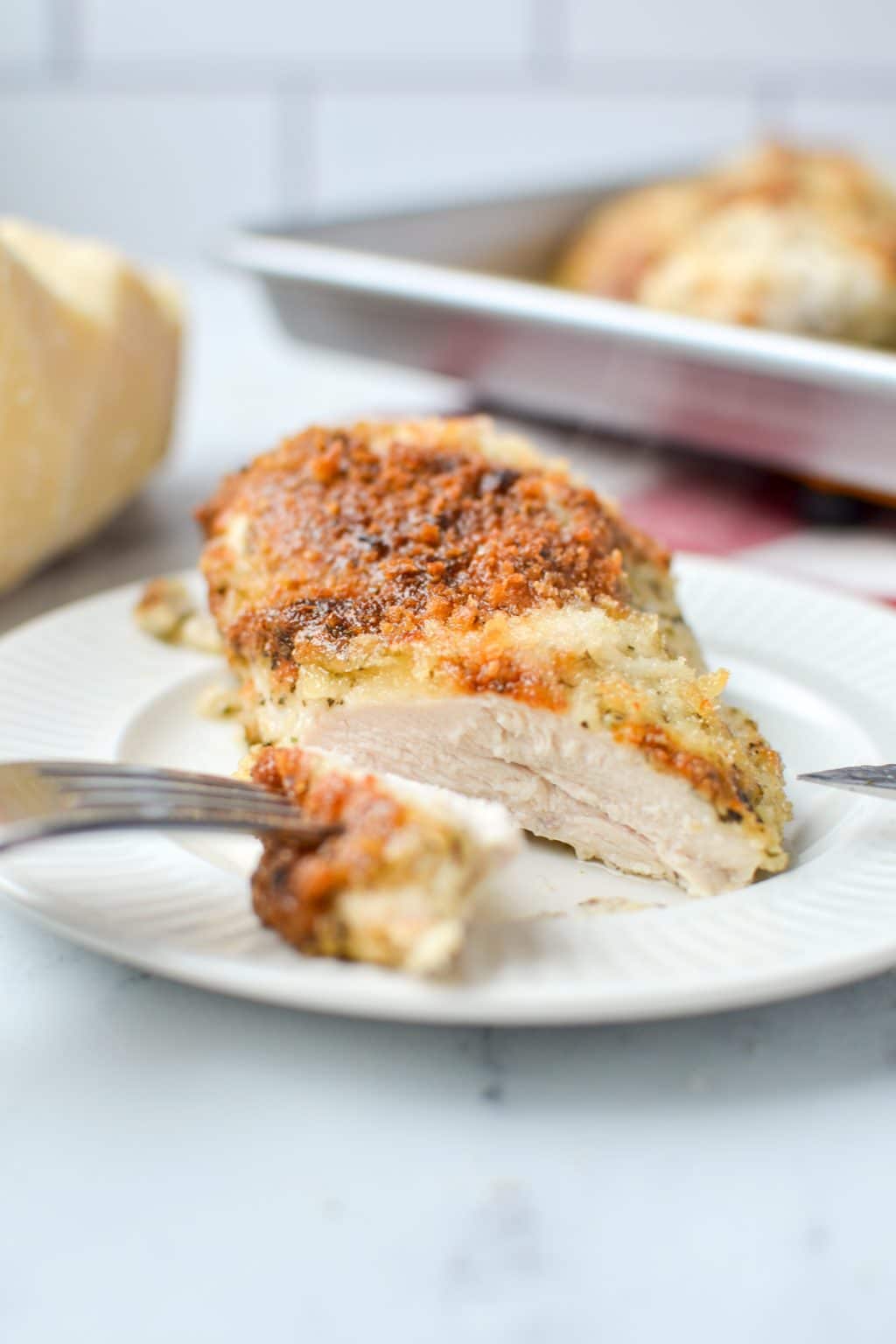 Easy Mayo and Parmesan Chicken - Dash for Dinner