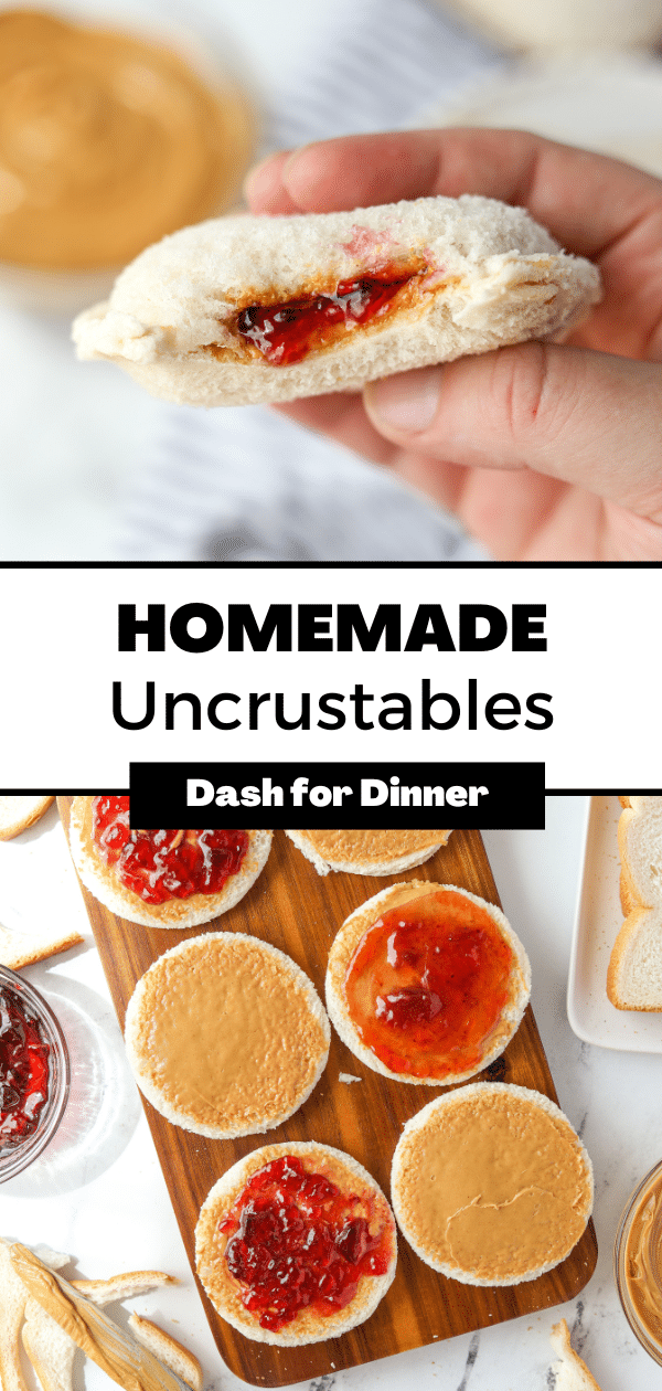 Homemade Uncrustables (Frozen Peanut Butter and Jelly Sandwiches)