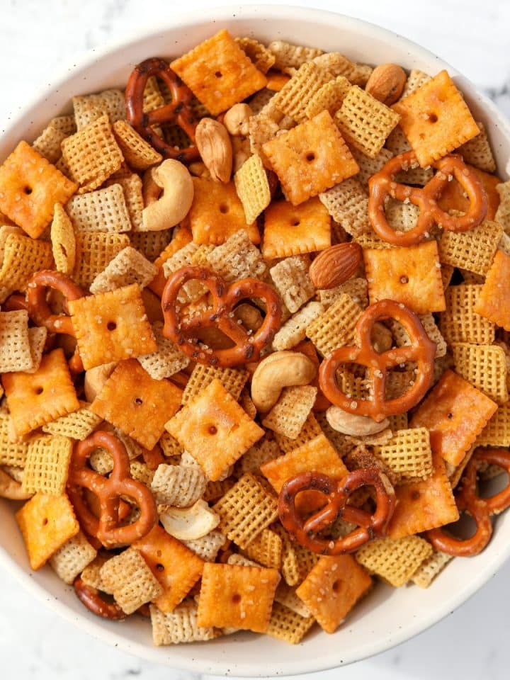 Air Fryer Chex Mix - Dash for Dinner