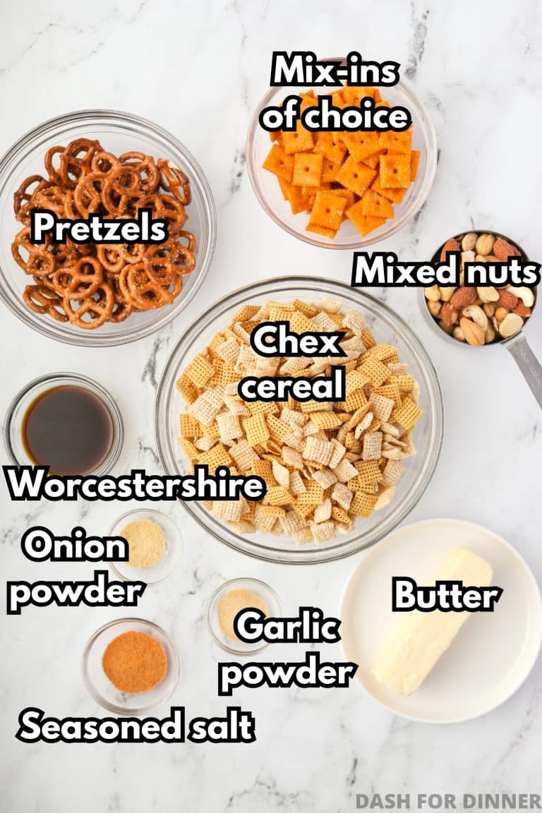 Homemade Chex Mix Recipe (Oven or Slow Cooker)
