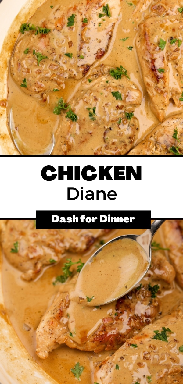 Chicken Diane (Skillet Chicken with a Creamy Sauce)