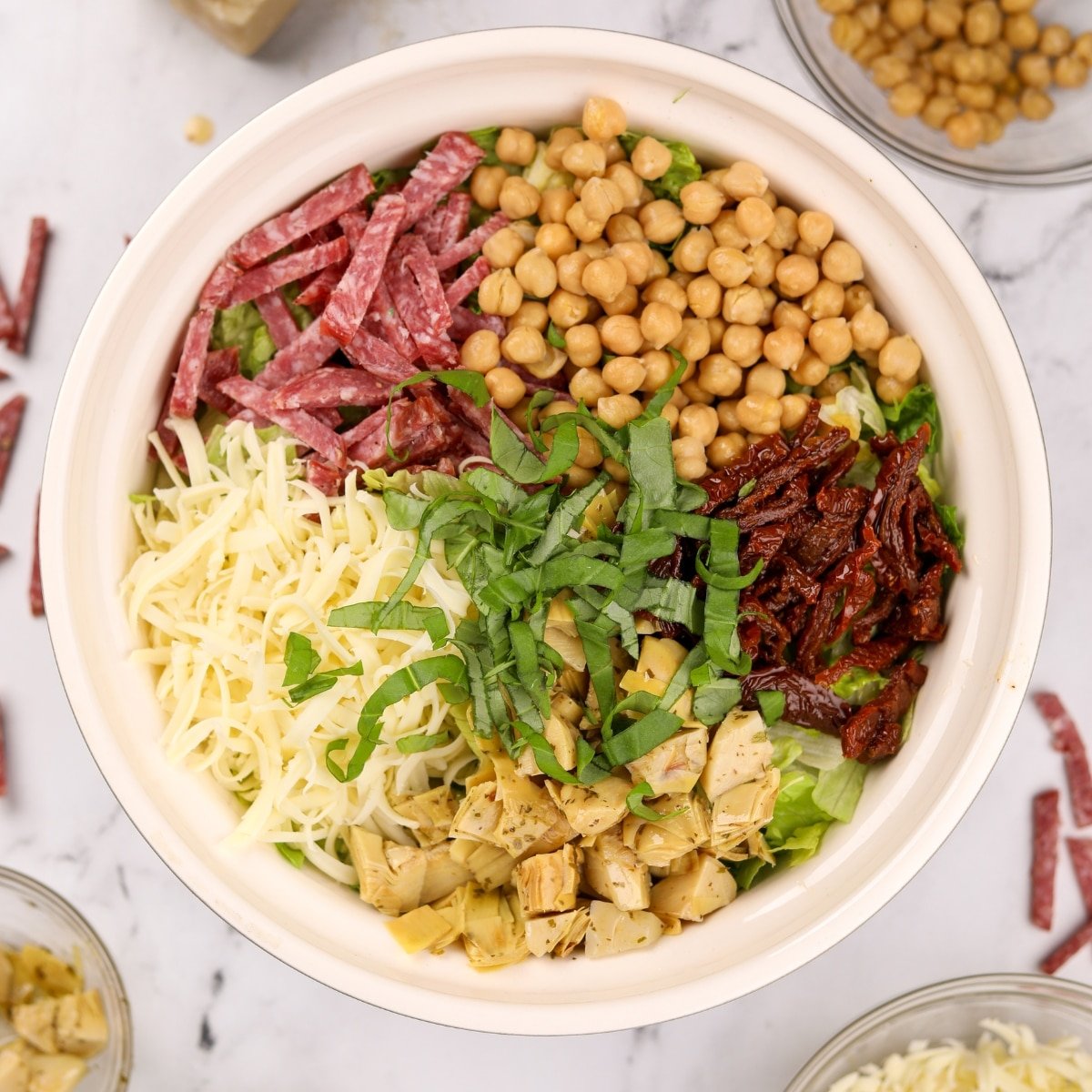 The Famous La Scala Chopped Salad Recipe - Dash for Dinner