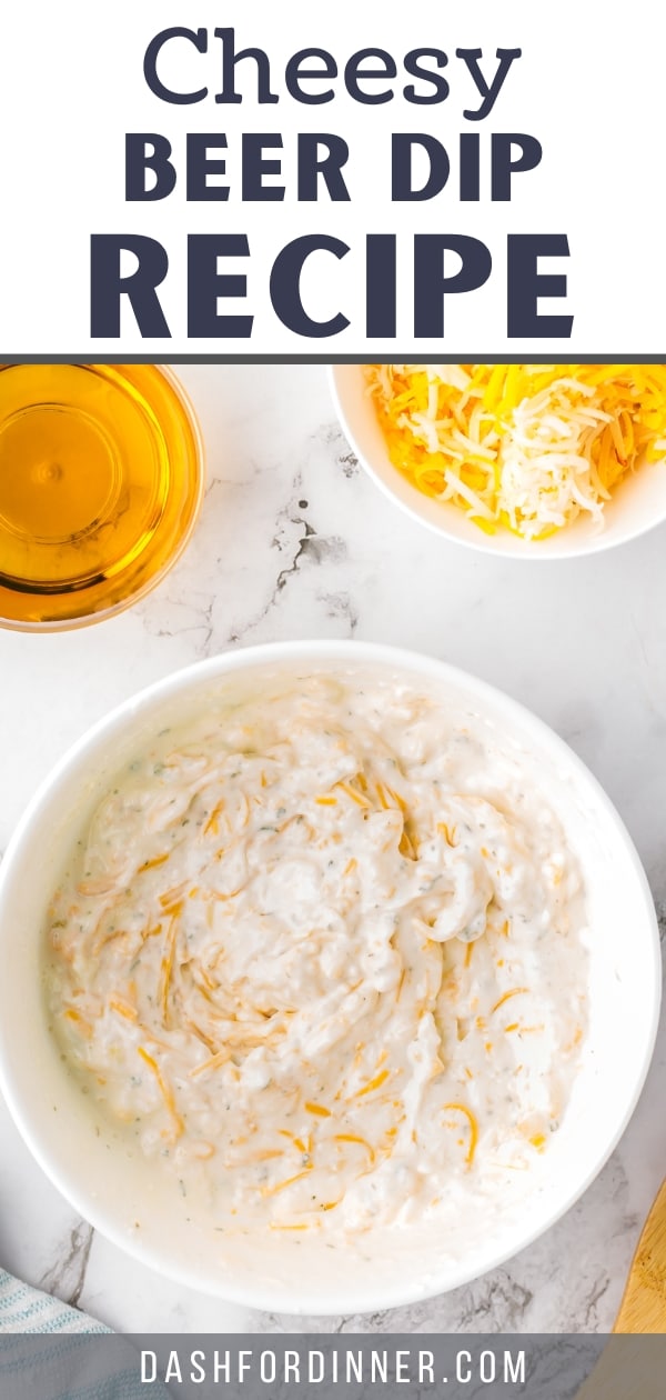 Easy Beer Dip Recipe (with Cream Cheese and Cheddar)