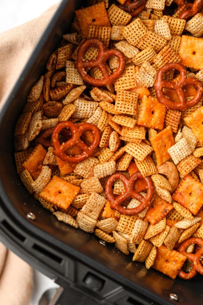Air Fryer Chex Mix - Dash for Dinner