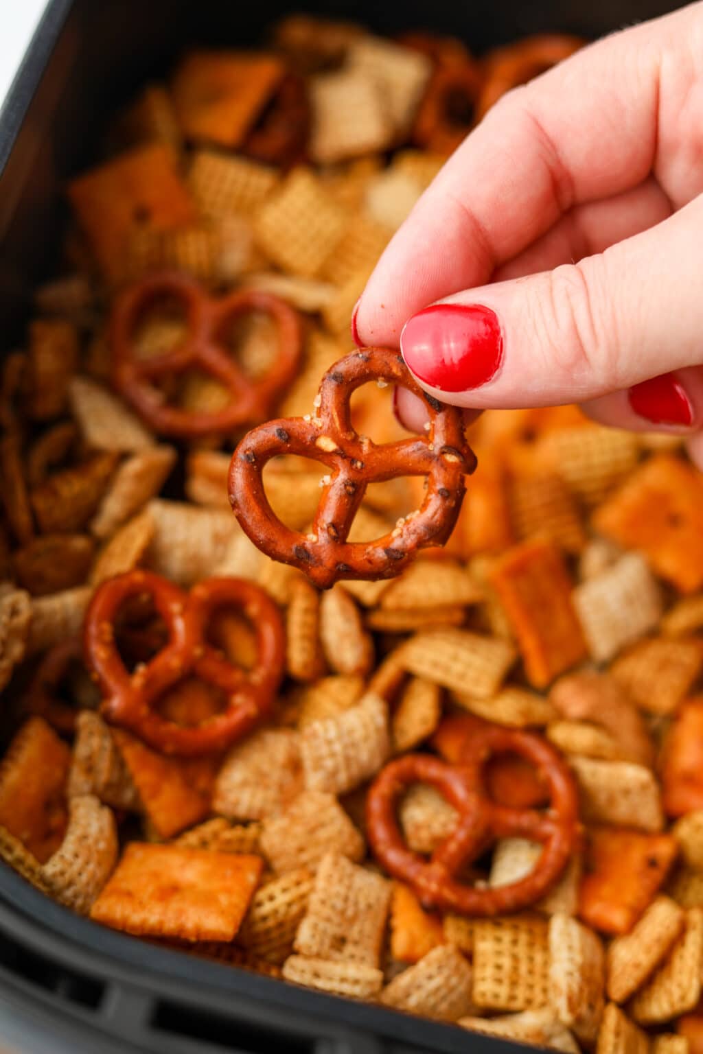 Air Fryer Chex Mix - Dash for Dinner