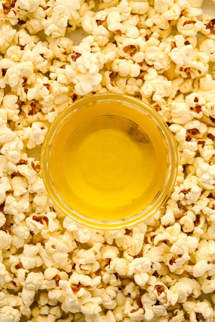 How to Make Popcorn Butter (Movie Theatre Style) - Dash for Dinner