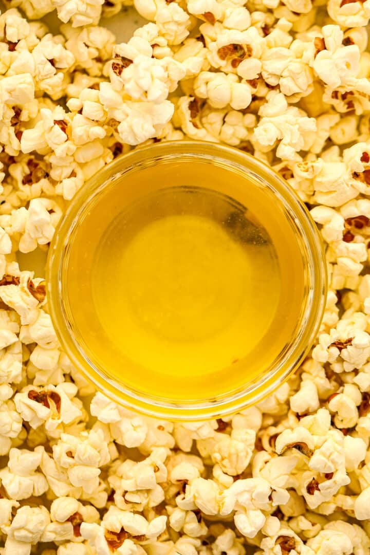 How to Make Popcorn Butter (Movie Theatre Style) - Dash for Dinner
