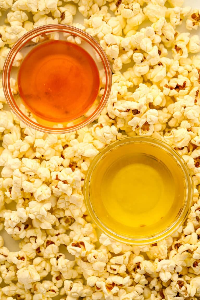 How to Make Popcorn Butter (Movie Theatre Style) - Dash for Dinner