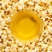 How to Make Popcorn Butter (Movie Theatre Style) - Dash for Dinner