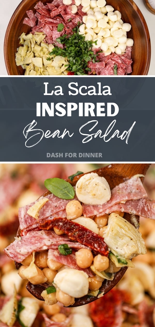 La Scala Bean Salad (Inspired by the Famous Original) - Dash for Dinner