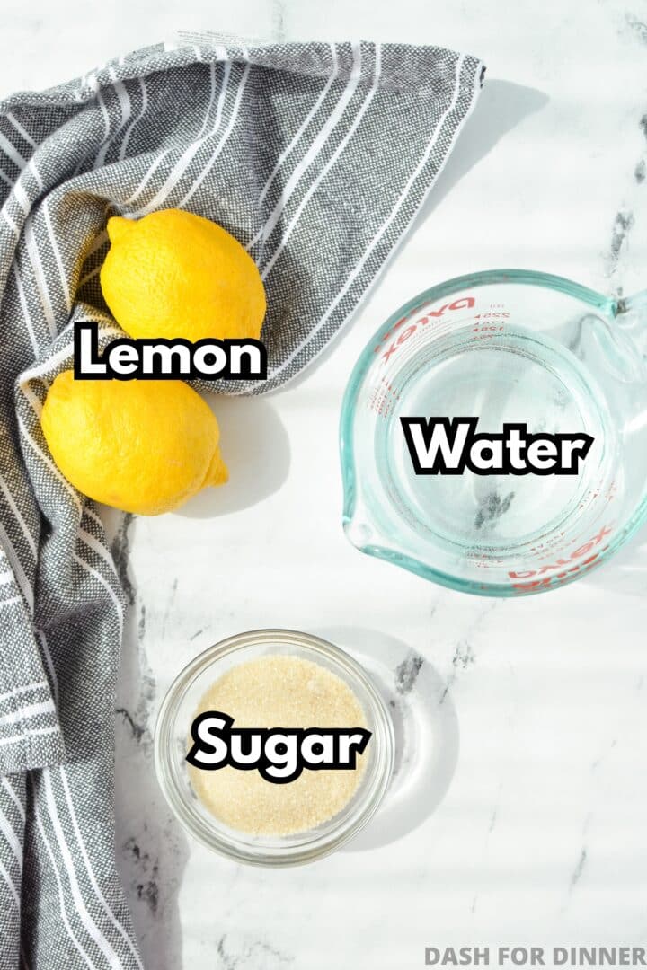 Single Serving Lemonade (Quick and Easy) - Dash for Dinner