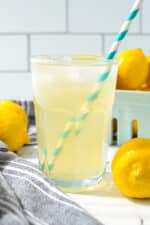 Single Serving Lemonade (Quick and Easy) - Dash for Dinner