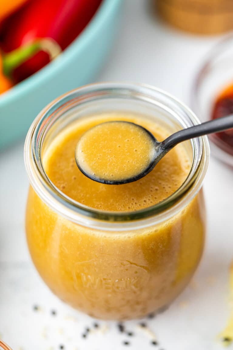 Ginger Sesame Dressing (Sesame Ginger Vinaigrette) - Dash for Dinner
