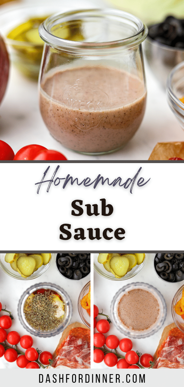 Italian Sub Dressing (AKA Submarine Sauce) - Dash for Dinner