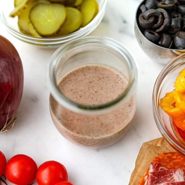 Italian Sub Dressing (AKA Submarine Sauce) - Dash for Dinner