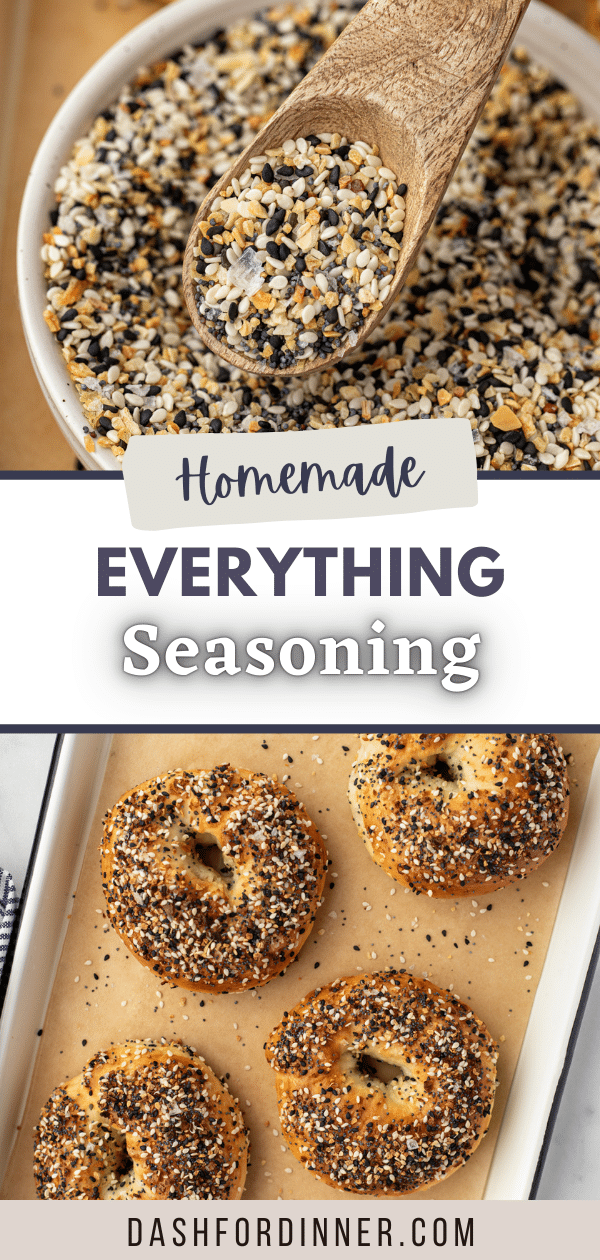 Everything (but the) Bagel Seasoning Recipe - Dash for Dinner