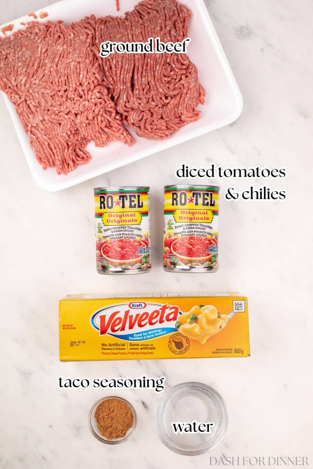 Slow Cooker Rotel Dip (Quick and Easy!) - Dash for Dinner